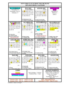 NYC School Calendar 2027 - School District Calendar