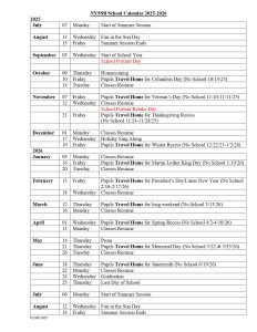 Nyc School District Calendar 2026 2027 Academic Year
