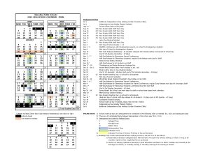 Shoreline School District Calendar 2026-2027 [Public School]