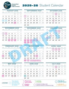 Chesterfield County Public Schools Calendar 2025-2026 [PDF]