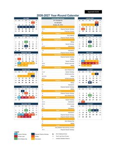 Durham Public Schools Calendar 2026 - School District Calendar
