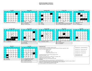 APS School Calendar with Holidays 2026-2027 [Academic Year]